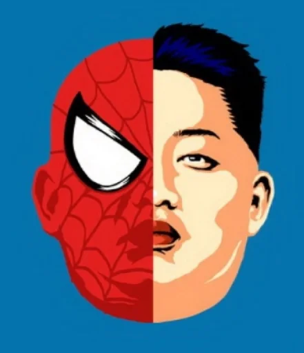 Набор стикеров «Funny Kim» для Telegram бесплатно и без регистрации